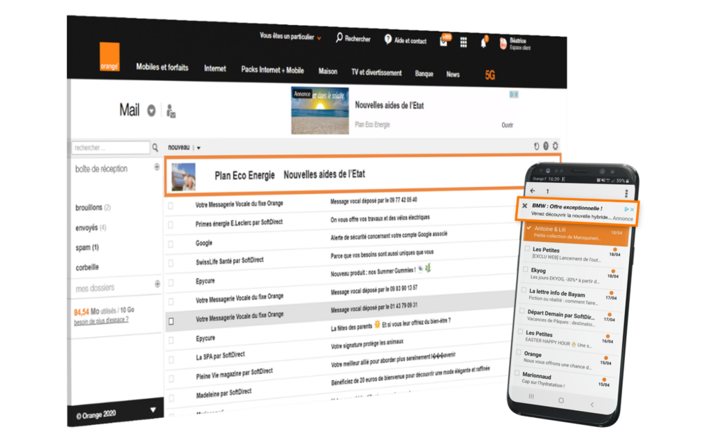 Orange Mail | Advertising